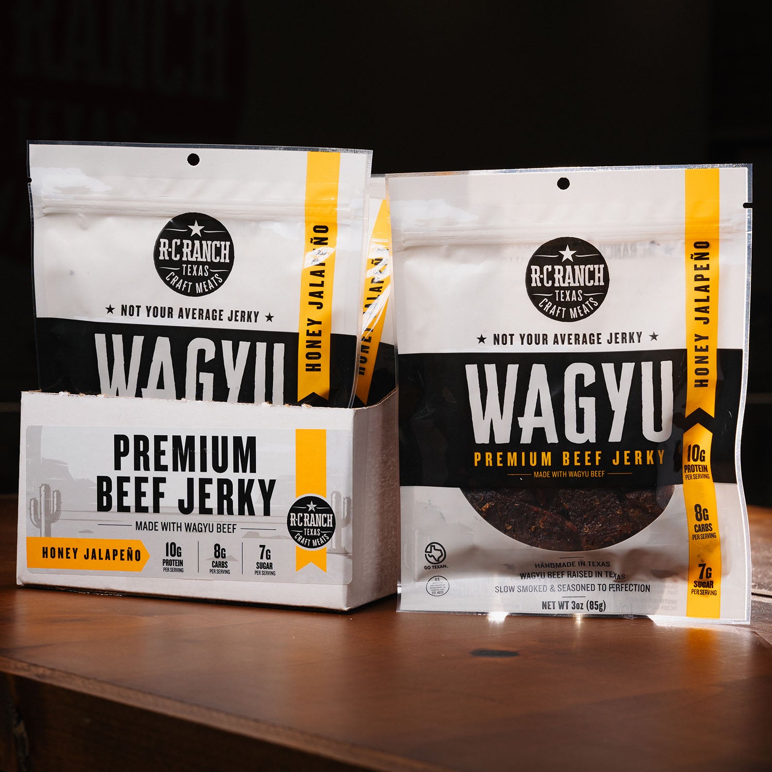 Wagyu Beef Jerky - Honey Jalapeño – RCRanch